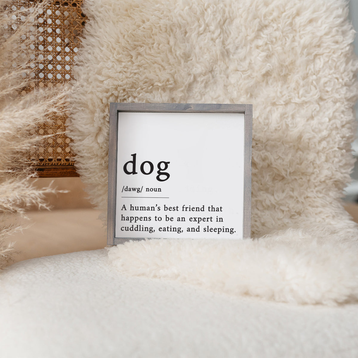 Dog Definition Wood Sign – Hoekstra Decor